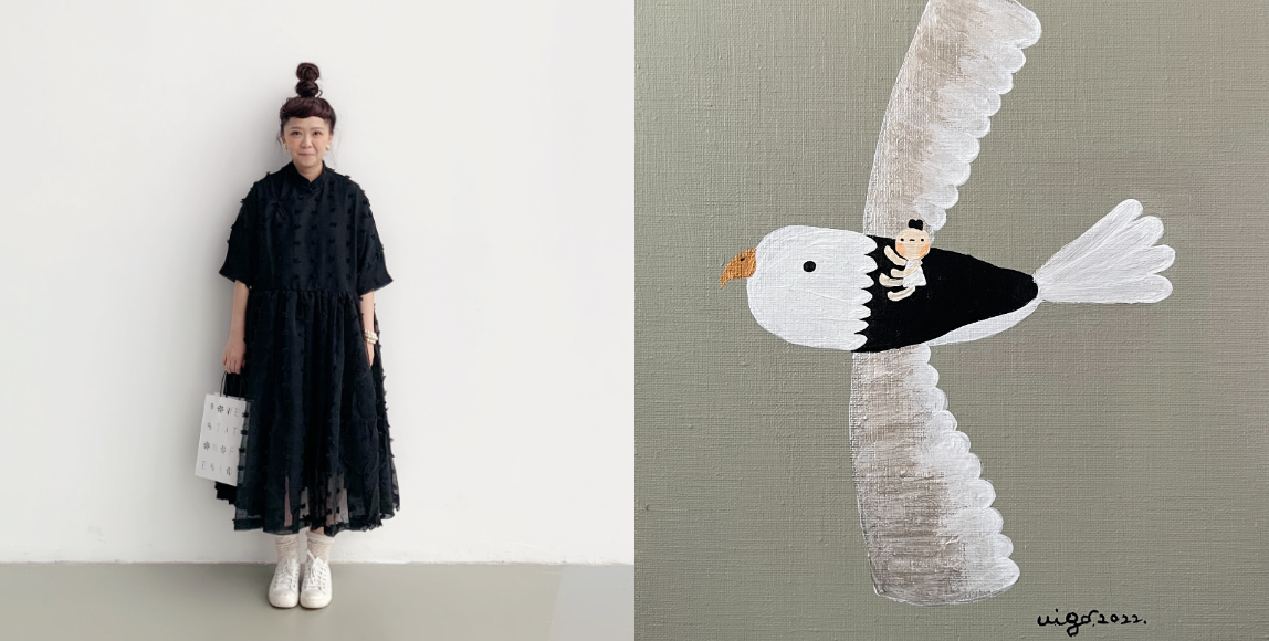 「我想透過藝術，讓人感到幸福。」旅日畫家 Viga 用溫暖童趣筆觸繪成生活點滴，療癒你我的心 | 女子學